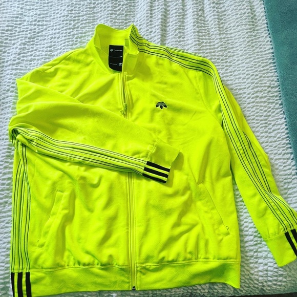adidas | Jackets & Coats | Alexander Wang Adidas Jacquard Track Jacket ...